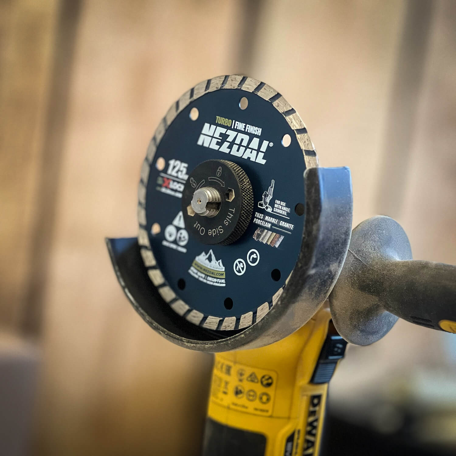 125mm | 4 stk diamantblader | Bredt bruksområde | Pakkedeal | Vinkelsl ...