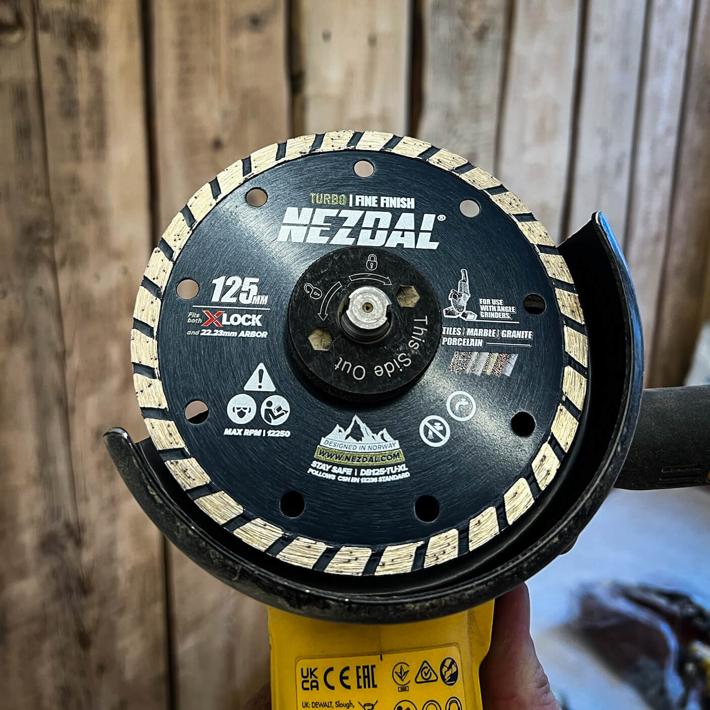 125mm | 4 stk diamantblader | Bredt bruksområde | Pakkedeal | Vinkelsl ...