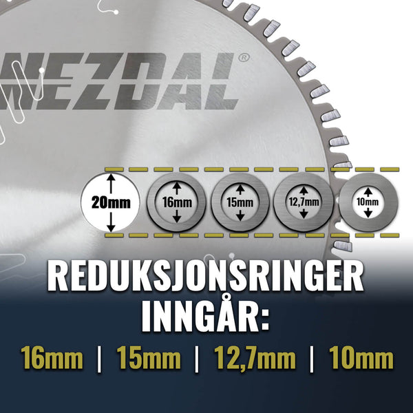 150mm Duo | 24, 40 Tenner | Generell Bruk, Fin snittkvalitet | Sagblad ...