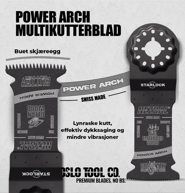 Power Arch | Tre & Spiker | Lynrask saging | 32x50mm | Starlock® | 10 ...